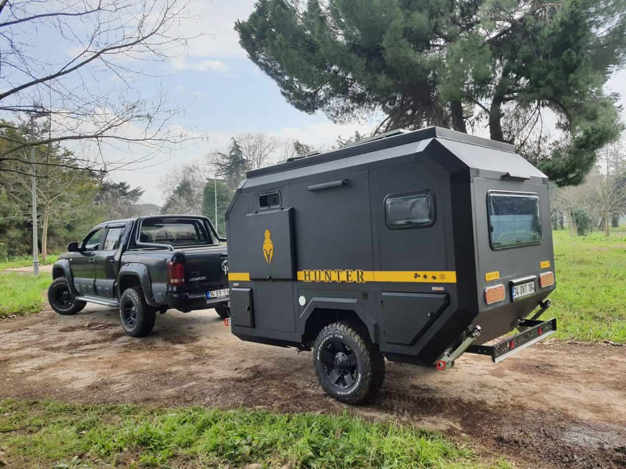 Hunter Raptor Offroad Wohnwagen (mit Dusche) – Camper Welten
