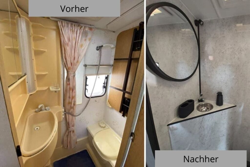Nasszelle Wohnwagen Bad Renovieren