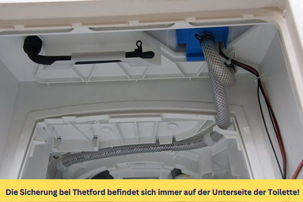 Thetford C402 Sicherung Wechseln